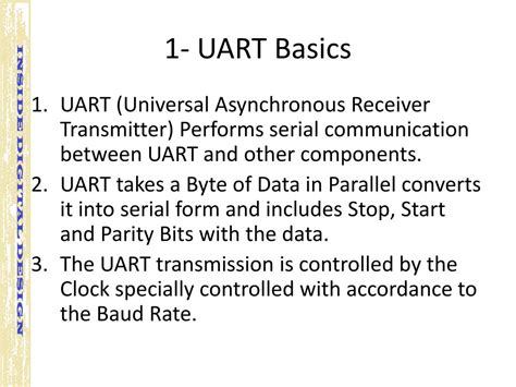 Ppt Asmd Based Design Uart Transmitter Powerpoint Presentation Free Download Id 3885756