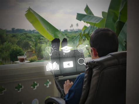 E Learning Education Concept Learning From Anywhere Video Tutorial