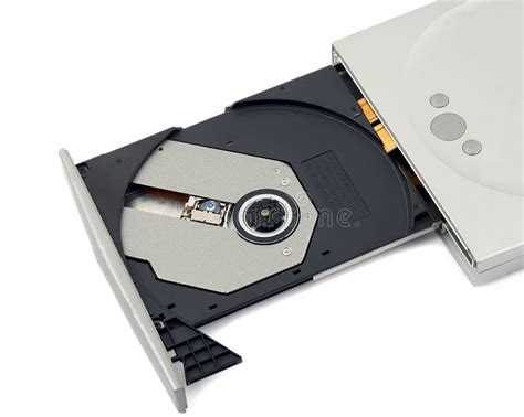CD ROM Drive Open Stock Image Image Of Cdrom Blank Disk