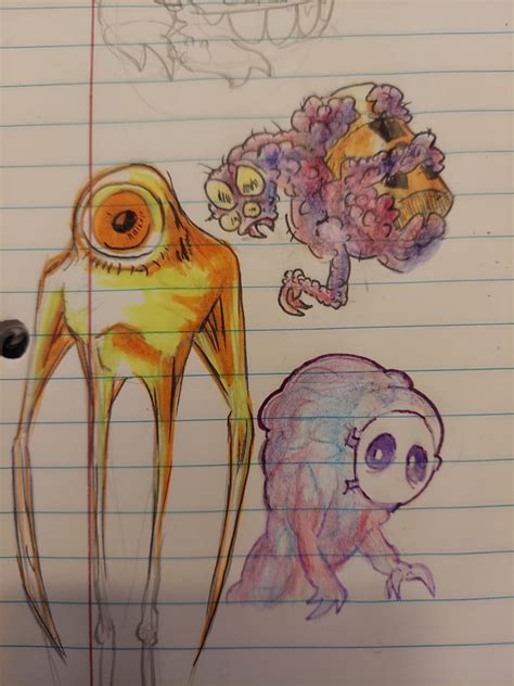 Random Monster Dodels By G0atpie On Deviantart