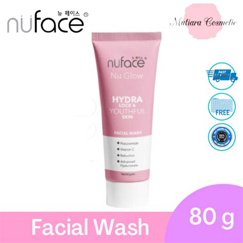 Nuface Nu Glow Hydra Lock And Youthful Facial Wash Gel 80 Lazada Indonesia