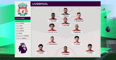 Liverpool Vs Brentford Simulated To Get A Score Prediction As Luis Díaz