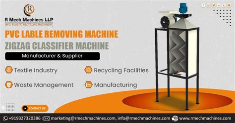 Pvc Label Removing Machine In Uganda R Mech Machines Llp