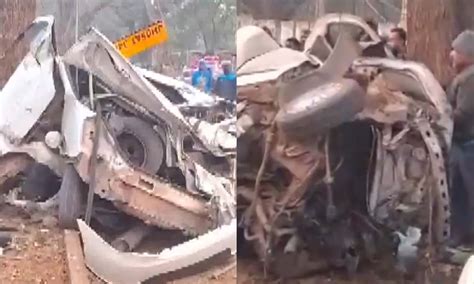 6 Dead 2 Injured After Car Hits Divider In Jharkhands Jamshedpur