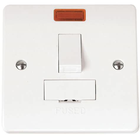Buy 13a Fused Connection Unit Dp Switched With Neon And Flex Outlet Cma052 N Online From Websparky