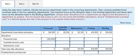 Solved Case 4b 6 Algo Step Down Method Versus Direct Method Lo4 10 1 Answer