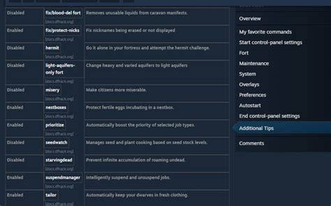 I Made A Dfhack Steam Guide Rdwarffortress