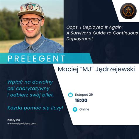 🧙 Mateusz Kubaszek On Linkedin Techconference Itcommunity Charity