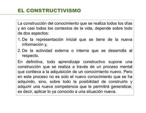 Constructivismo Y Socioconstructivismo Ministerio De Educación Del Perú ~ Ministerio De