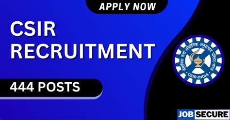 CSIR Recruitment 2024 Admit Card For 444 Posts Check Exam Date Job