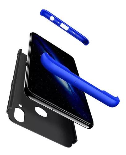 Capa Capinha 360 Galaxy A10s Tela 62 Case Anti Impacto Slim Cor Preto