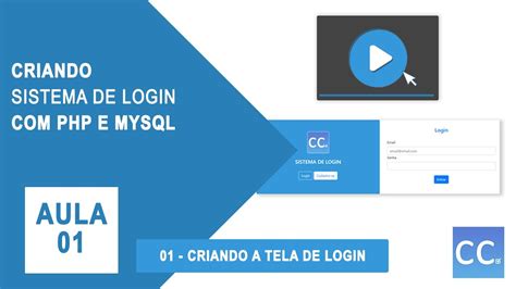 Como Criar Um Sistema De Login Com Php E Mysql Criando Layout Da Tela