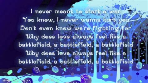 Jordin Sparks Battlefieldlyrics Youtube