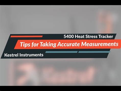 Kestrel 5400 Wbgt Heat Stress Tracker Wbgt Heat Stress 52 Off
