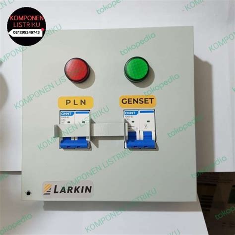 Promo Ori Panel Interlock Pln Genset 1 Phase Chint Larkinpanel Interlock Pln Gen Diskon 21 Di