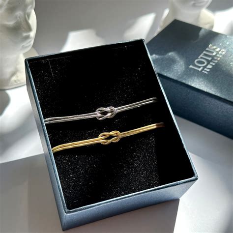 Love Knot Matching Bracelets For Couples Couples Bracelet Set
