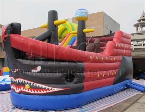 Pirate Ship Inflatable Combo Slide B 藝高製作有限公司