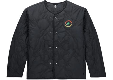 Converse Malden Liner Jacket Black Mens Fw24 Us