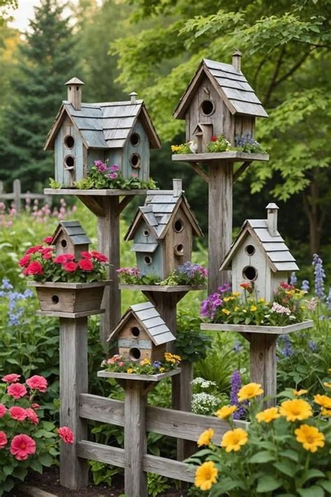 Garden And Decor Enthousiasts Creative Birdhouse Ideas For Your Garden