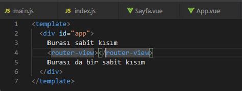 Vue Router Routing Başlangıç Seviyesi