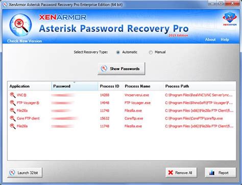Asterisk Password Recovery Pro 2019 Download Free Windows 8501
