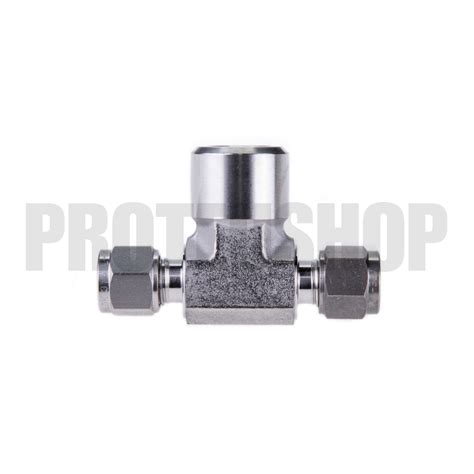 Adapter T 1/4 NPT-Innengewinde - 2xRohr 6mm