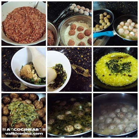 ALBÓNDIGAS DE LA ABUELA A COCINEAR Recetas valkicocina