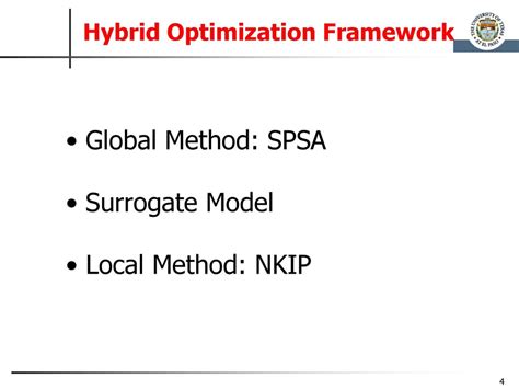 Goal We Present A Hybrid Optimization Approach For Solving Global