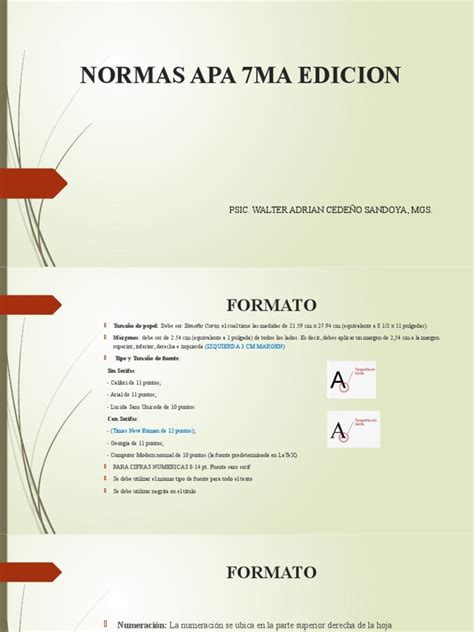 Normas Apa 7ma Edicion Pdf Citación Comunicación Escrita