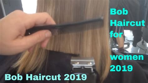 Bob Haircut For Women Step By Step Amal Hermuz Youtube