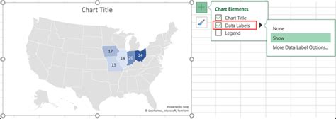 How To Create A Geographical Map Chart In Microsoft Excel En