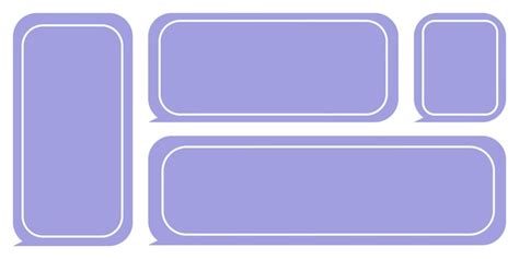 Premium Vector Hand Drawn Set Minimalist Color Green Outline Texbox Empty Speech Bubbles Quote