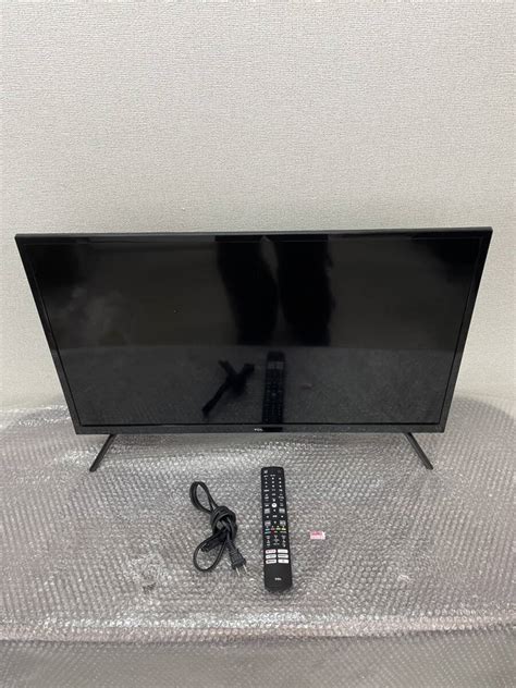 【目立った傷や汚れなし】美品tclティーシーエルハイビジョンスマート液晶カラーテレビ32v型android Tvアンドロイド