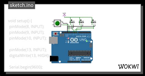 Preslo Nepreslo Wokwi ESP STM Arduino Simulator