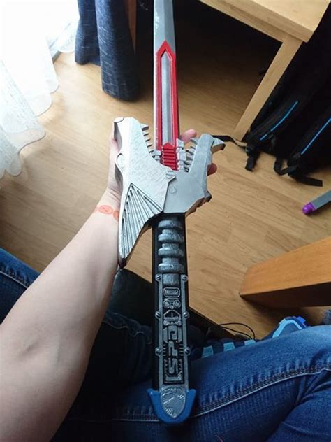 Power Rangers Spd Shadow Saber Sword 3d Model 3d Printable Cgtrader