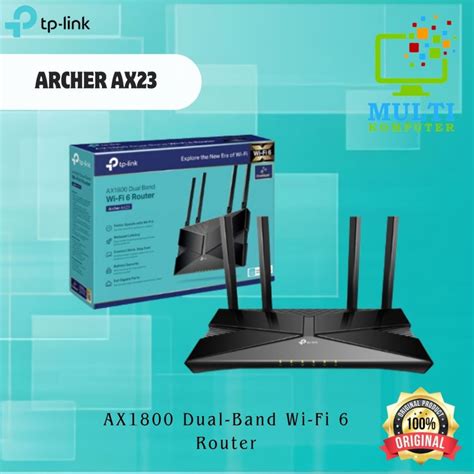 Jual Tp Link Archer Ax23 Ax1800 Dual Band Wi Fi 6 Router Shopee Indonesia