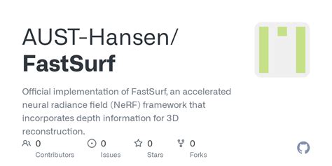 GitHub AUST Hansen FastSurf Official Implementation Of FastSurf An