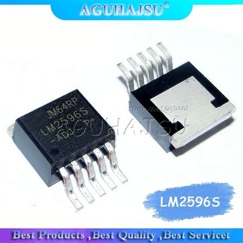 LM2596S ADJ IC TO 263 5 LM2596S 2596 Buck Boost Adjustable Five Terminal Regulator