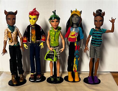 New Monster High Male Dolls