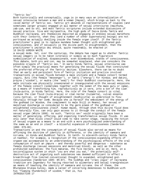 Tantic Sex Pdf Tantra Neotantra