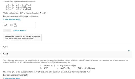 Consider These Hypothetical Chemical Reactions 1 Chegg