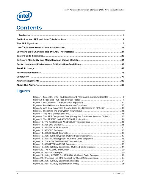 Solution Intel Advanced Encryption Standard Aes New Instructions Set