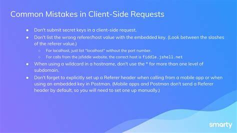 ppt the most common mistakes when calling smarty apis powerpoint