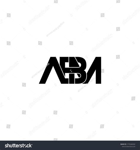 Abm Letter Original Monogram Logo Design Stock Vector Royalty Free