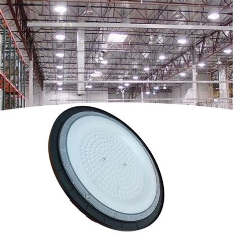 Luminária Industrial 200w Ufo Led High Bay Galpão Slim ARCO ÍRIS LED