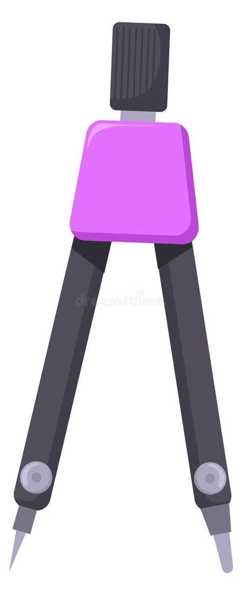 Icono De Compass Matemático Herramienta De Escuela De Geometría Foto