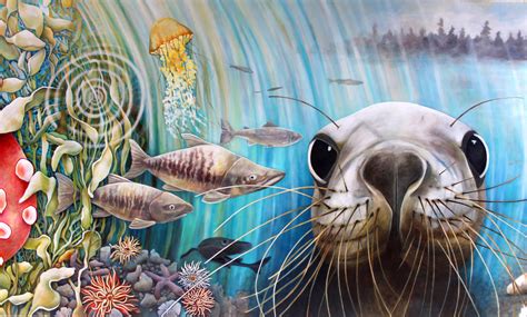 Mindy Barker—muralist Illustrator Drummer We Art Tacoma