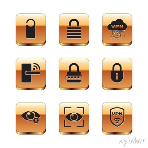 Set Please Do Not Disturb Invisible Or Hide Eye Scan Password Posters For The Wall • Posters