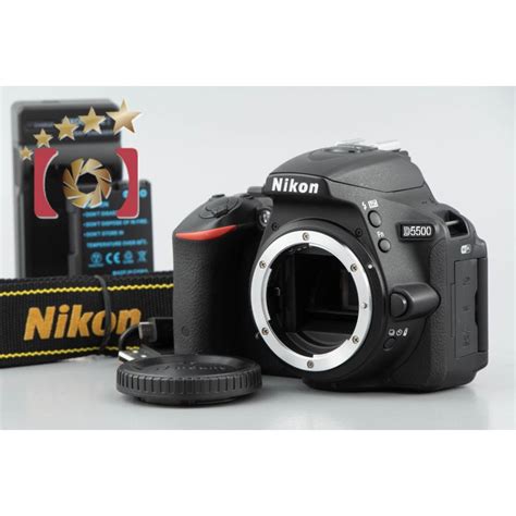 ニコン 【中古】nikon D5500 ブラック デジタル一眼レフカメラ 中古カメラのファイブスターカメラ 通販 Yahoo ショッピング