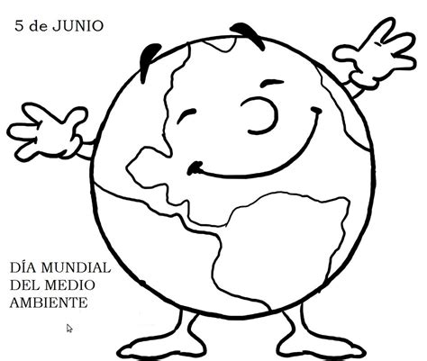 5 de junio dia del medio ambiente para colorear Gregorio Marañón